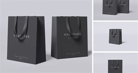 دانلود موکاپ شاپینگ بگ Shopping Bag Mockup تایم کد