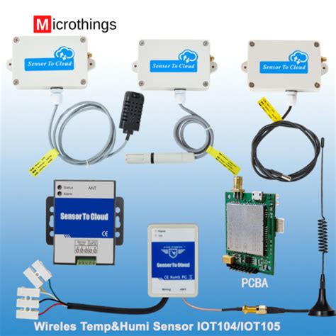 IoT Wireless Temperature IoT Sensor G Version Solusi Pintar Untuk Industri Otomasi