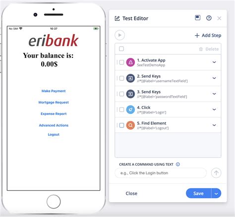 Test Editor Ai Powered Test Creation · Digitalai Continuous Testing
