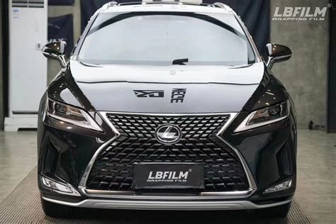 雷克萨斯RX LEXUS LB隐形车衣让爱车驻颜有术 哔哩哔哩