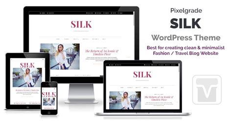 Silk Wordpress Blogging Theme For Passionate Fashiontravel Bloggers