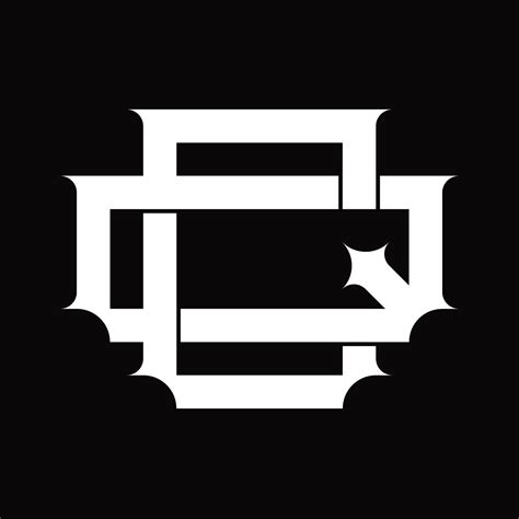 Qc Logo Monogram With Vintage Overlapping Linked Style Design Template 16566299 Vector Art At