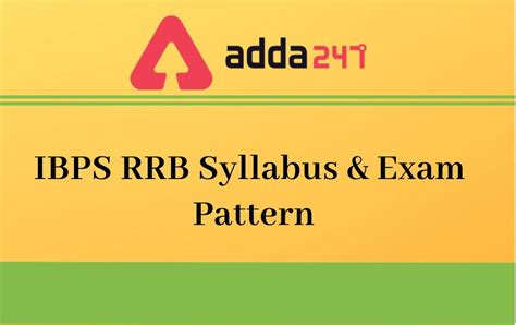 Ibps Rrb Syllabus 2021 For Po Clerk And Officer Scale Ii Iii