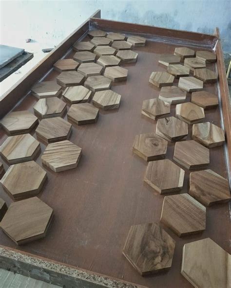 Cnc Epoxy Resin Table Honeycomb Design