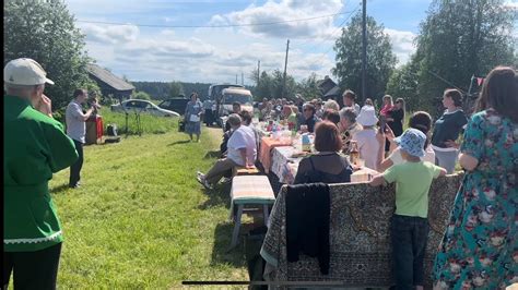 День деревнипраздничная программа в заброшенной деревне Youtube