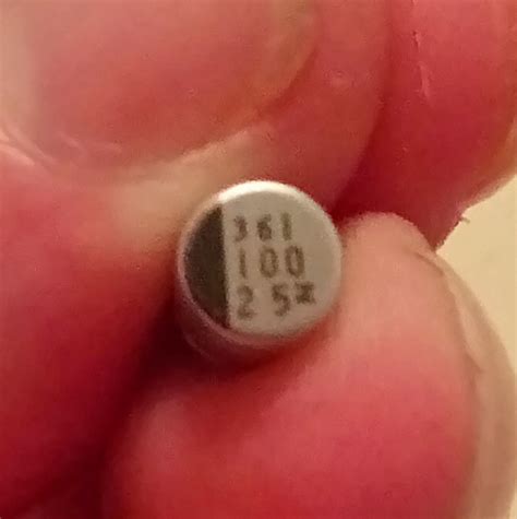 Identification Can Someone Help Me Identify What The Value Of This Capacitor Is Electrical