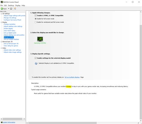G SYNC Works With My Montior Scrolller