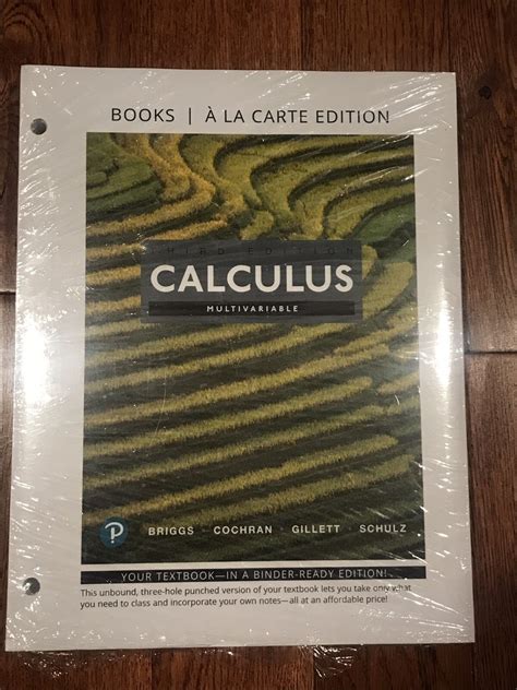 Multivariable Calculus Briggs