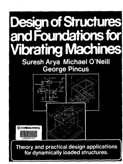 S Arya Et Al Design Of Structures And Foundations For Vibrating Machines Pdf