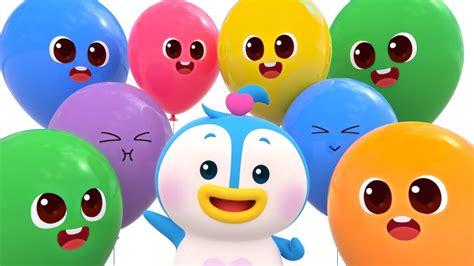 풍선 색깔놀이🎈 색깔놀이 컬러놀이 로티프렌즈 색깔놀이🌈 Youtube