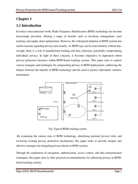 Technical Seminor Pdf Radio Frequency Identification Privacy