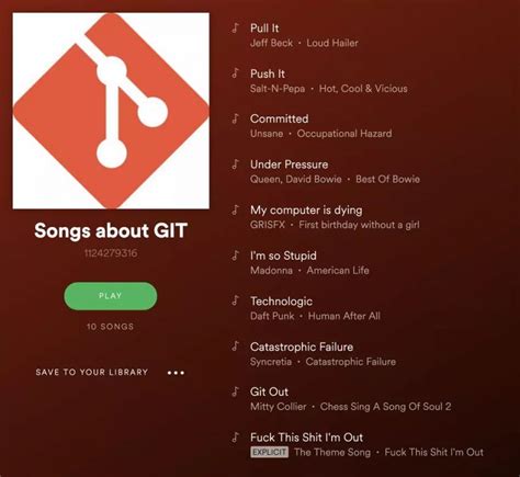 Songs About Git Devrant
