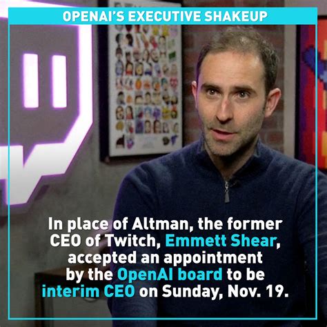 Openais Executive Shakeup Cgtn