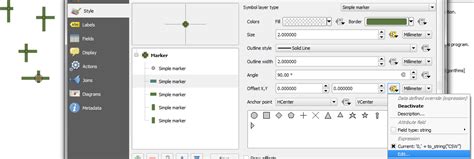 Representing Uneven Tree Canopy Spread Around Point In Qgis