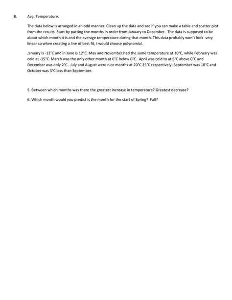 Graphing Practice Doc