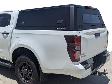 Isuzu D Max Rg Dc 2021 2025 Black Titan Hybrid Canopy Stainless Stee Bodyline Automotive