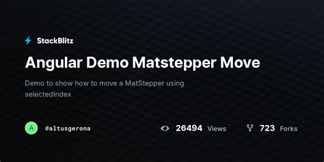 angular demo matstepper move stackblitz