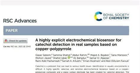 Dr Qaiser Saleem On Linkedin Biosensor