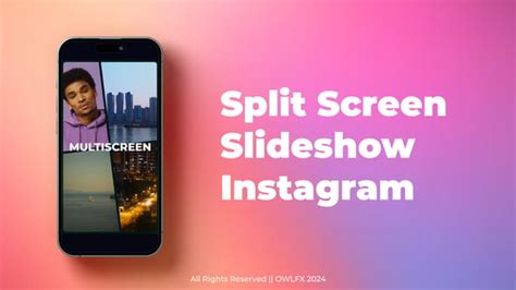 Split Screen Instagram Slideshow Openers Ft Vertical Split Screen And Collage Reel Envato