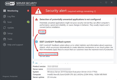 KB8063 Download Install And Activate ESET Server Security For Microsoft Windows Server 7 3