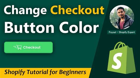 How To Change Checkout Button Color In Shopify Dawn Theme ECommerce