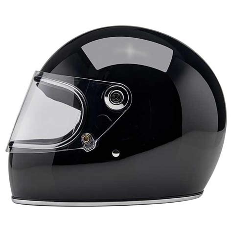 Biltwell Gringo S Gloss Black Full Face Helmet Motorcycle Soul