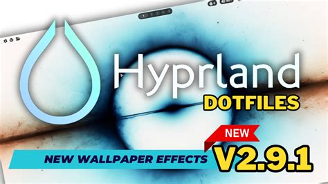 Hyprland Ml4w Dotfiles 291 For Arch Linux Easy Customization New