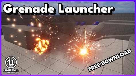 Fps Grenade Launcher Free Download Unreal Engine 5 Youtube