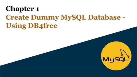 Mysql I Am A Dummy Create Dummy Mysql Database Db4free 218 개의 가장 정확한 답변