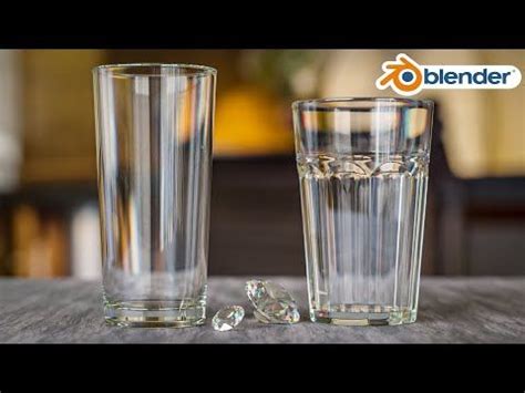 How To Make Realistic Glass With Dispersion In Blender Blender Glass Tutorial YouTube
