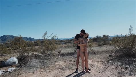 Sex On The Side Of The Road In The Desert American Public Nudity Porn XHamster