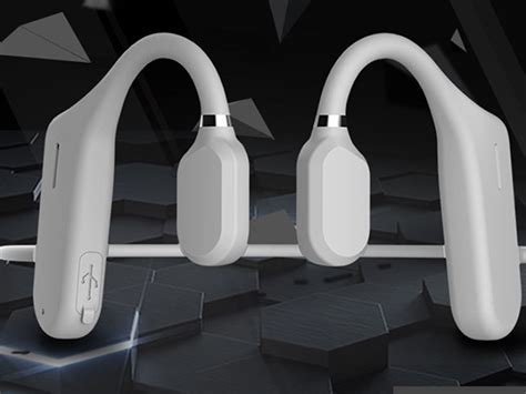 Open Ear Conduction Stereo Wireless Headphones White Stacksocial