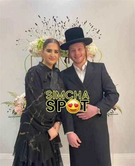 Engagement Of Chaim Lebowitz To Bruchy Kahan Simcha Spot