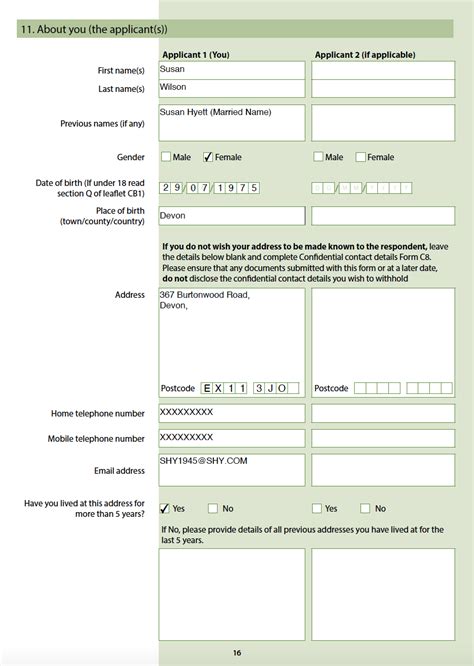 How To Complete A C100 Application Form