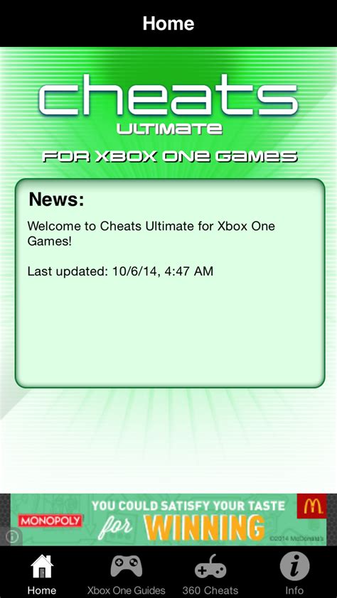 Cheats Ultimate For Xbox One For Iphone Download