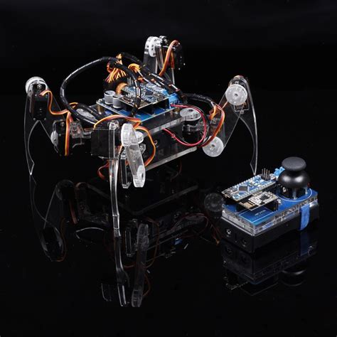 Sunfounders First Robot Kit Crawling Quadruped Robot Kit For Arduino