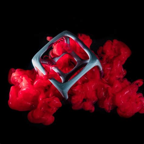 3d Printable Hypercube Geometric Organic By Ch3m1st