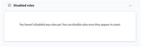 How To Disable Rules In The Editor Languagetool Forum
