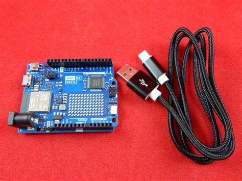 Aduino Uno R4 Wifi C Type C кабелем Китай Radiomartkz