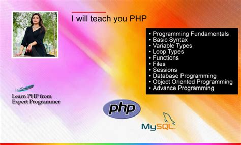 Teach And Help You Learn Php From Scratch To Advance Level By Pinkgarden Fiverr