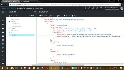Creating Pipeline In Azure Data Factory And Monitoring