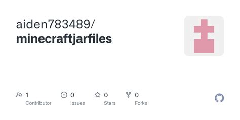 GitHub Aiden Minecraftjarfiles
