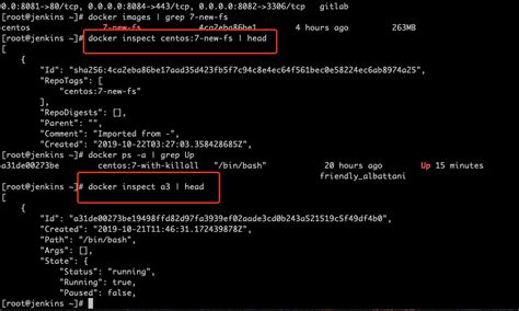 Docker Inspect 命令使用 超我 博客园