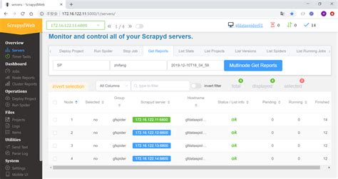 【python3】基于scrapyd Scrapydweb 的可视化部署 Turboway 博客园