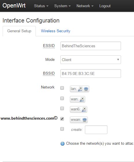 Luci Openwrt Wifi Bridge Client How To Configure Stack Overflow