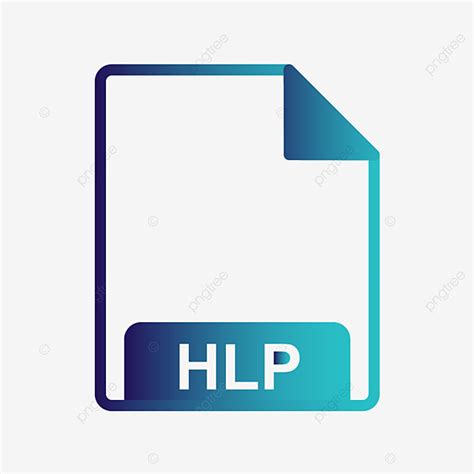 Vector Hlp Icon File Format File Format PNG And Vector With Transparent Background For Free