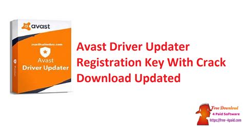 Avast Driver Updater Serial Key Operfsweet