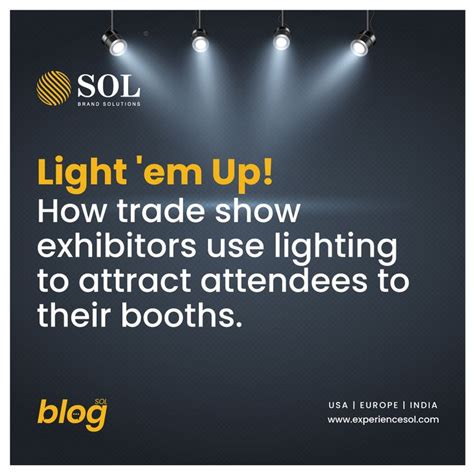 Ways Exhibition Designers Use Lighting To Attract Attendees