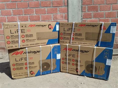 Foto Equipos De Aire Acondicionado Tipo Minisplit De 1 Tonelada A 110v Y 220v Modelo Life 12