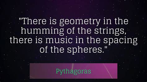 Quote From Pythagoras Math